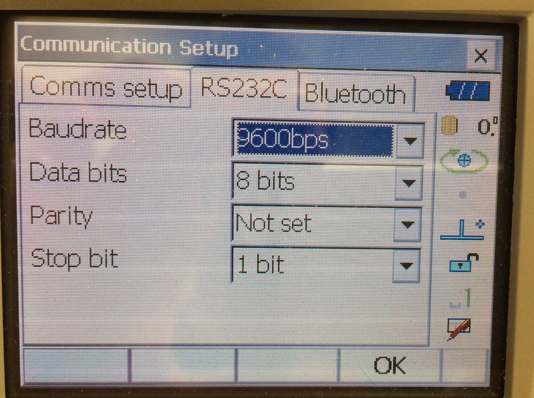 Topcon Configuration & Communication Settings - GeoExplorer (ARTICLE)